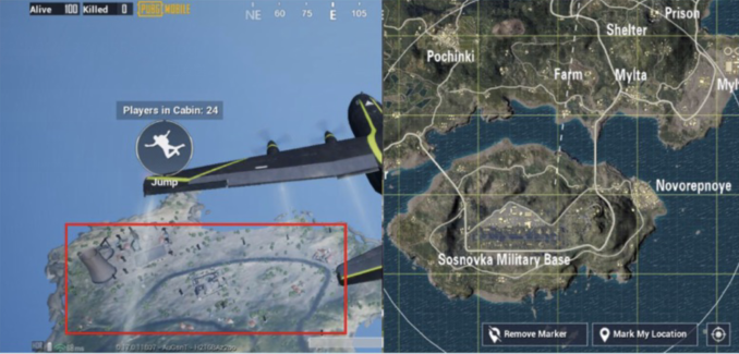 PUBG MOBILE Map Guide - Erangel - Sosnovka Military Base and Novorepnoye