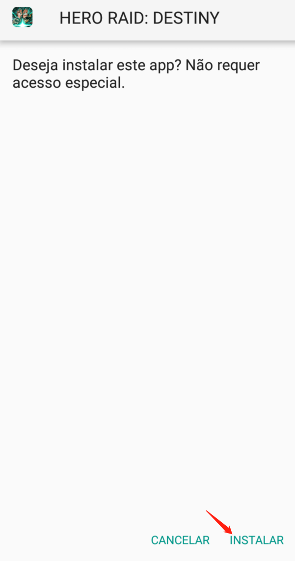 Como baixar Hero Raid Destiny no Android