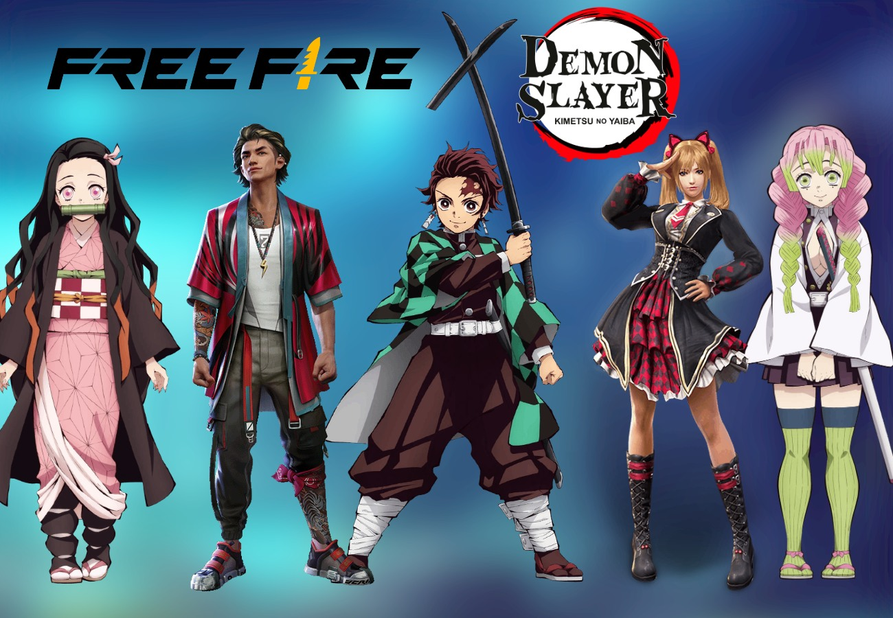Free Fire X Demon Slayer Collaboration Will Launch on August 26th