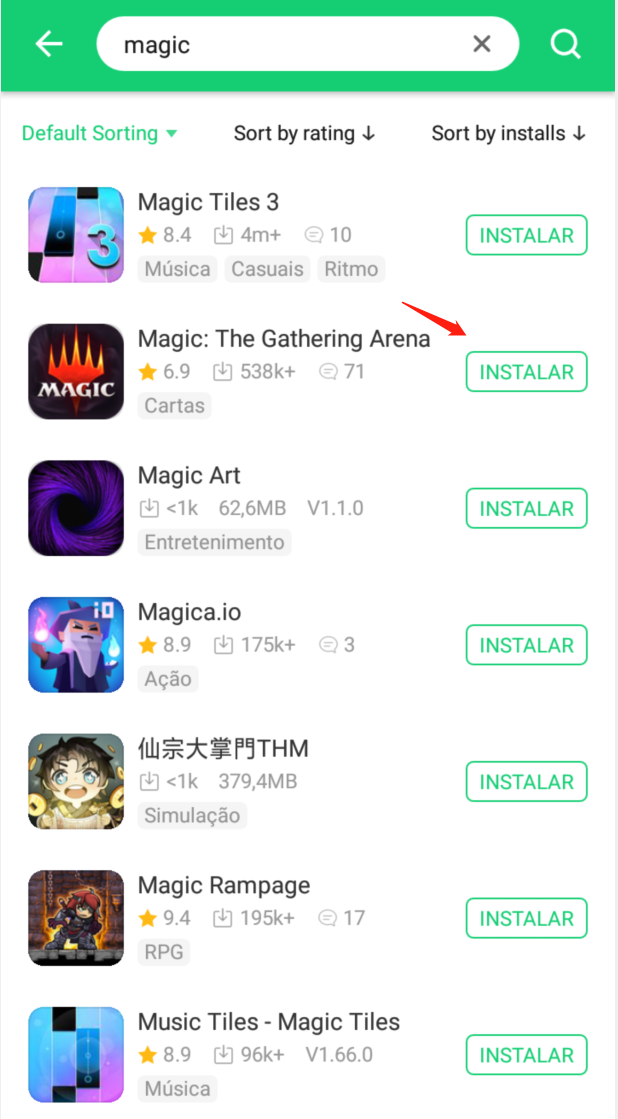 Como baixar e jogar Magic The Gathering Arena no Android