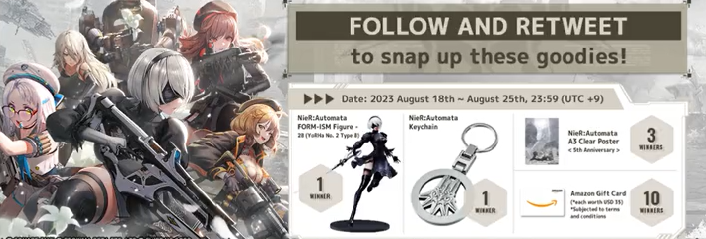 GODDESS OF VICTORY: NIKKE x NieR:Automata collaboration confirmed