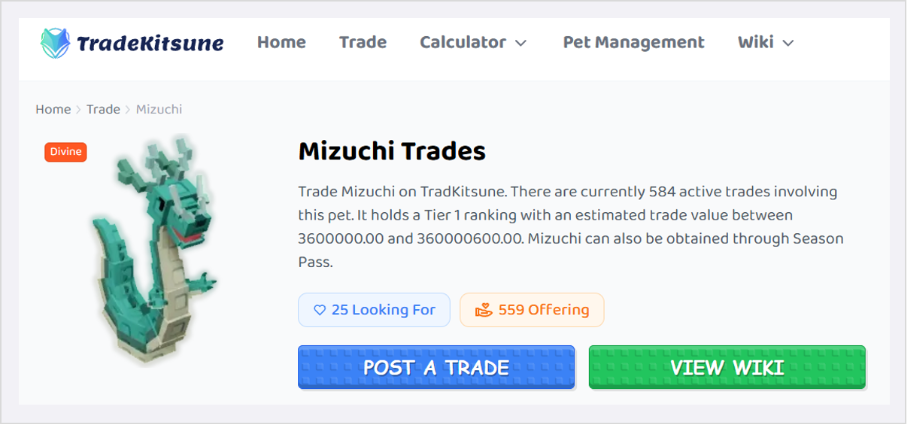 What is Mizuchi in Grow a Garden and How to Get It