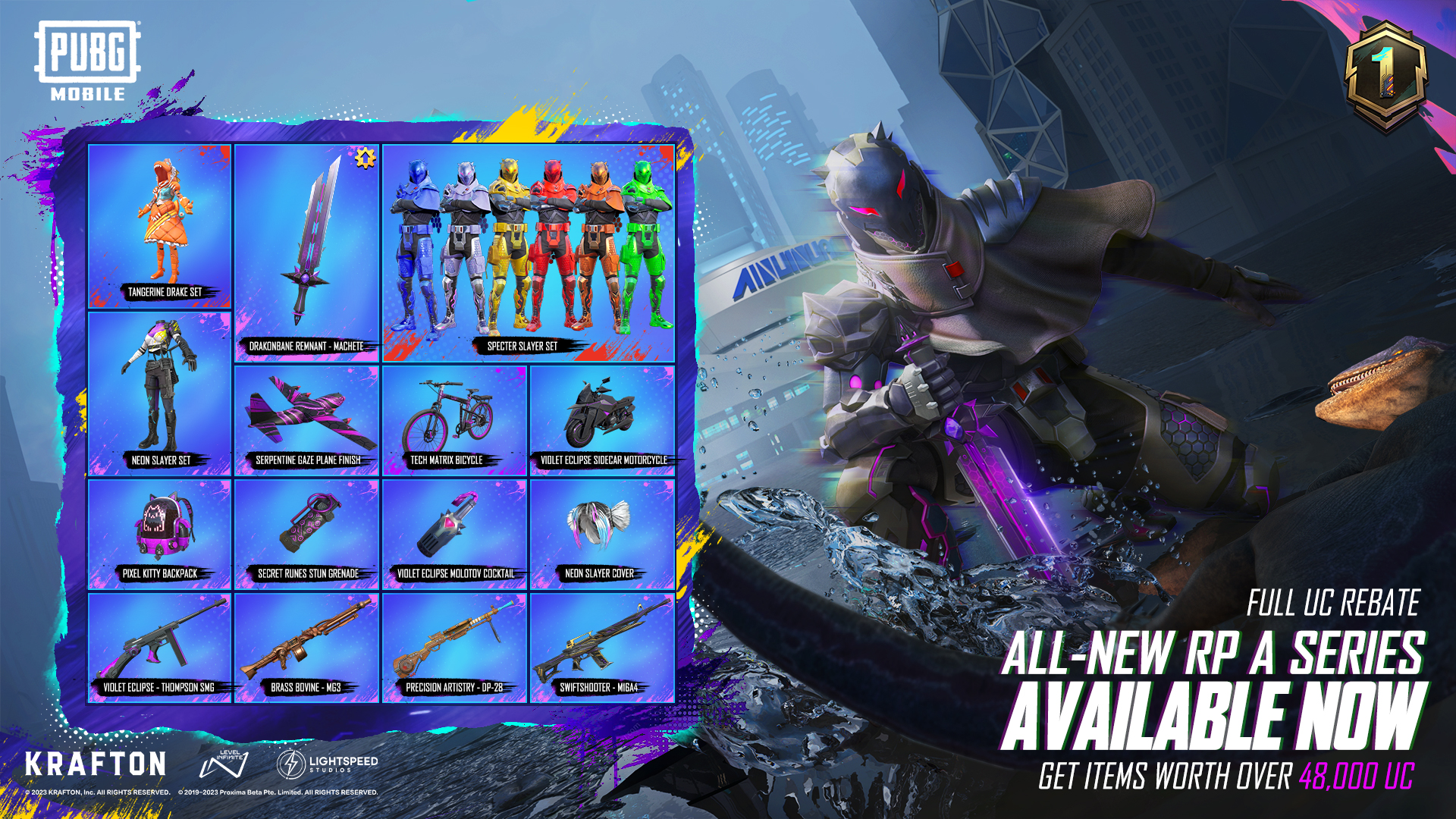 Представлены наряды Royale Pass серии A в PUBG MOBILE