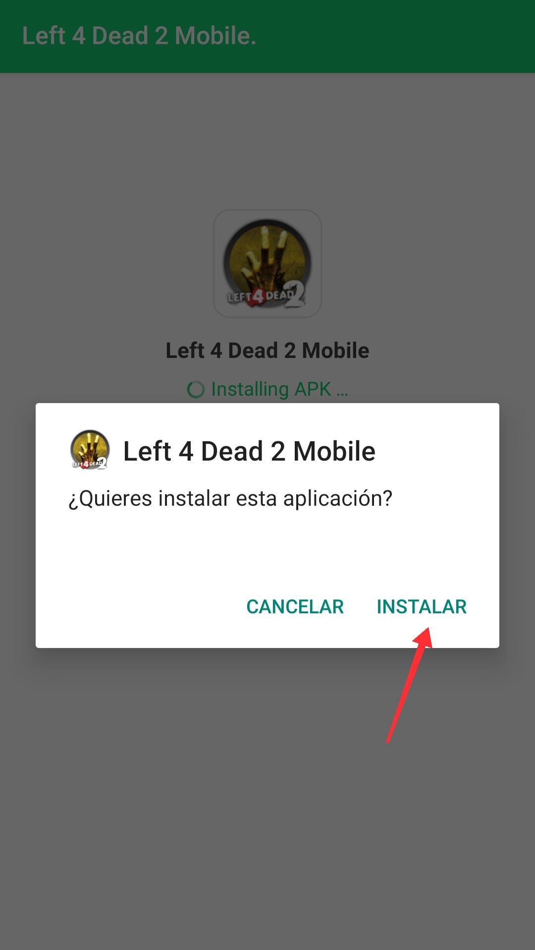 Cómo descargar Left 4 Dead 2 en Android