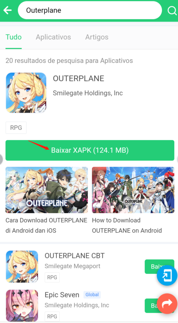 Como baixar OUTERPLANE no Android