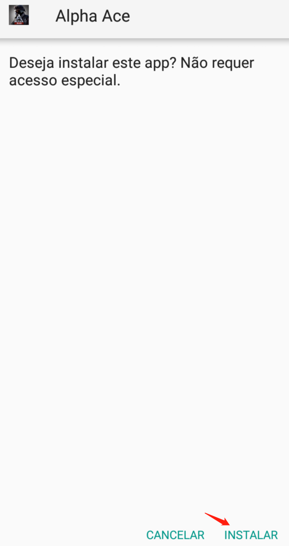Como baixar Alpha Ace no Android