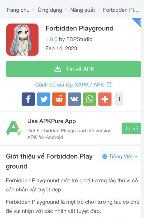 Cách Tải Xuống Và Chơi Forbidden Playground Trên Android