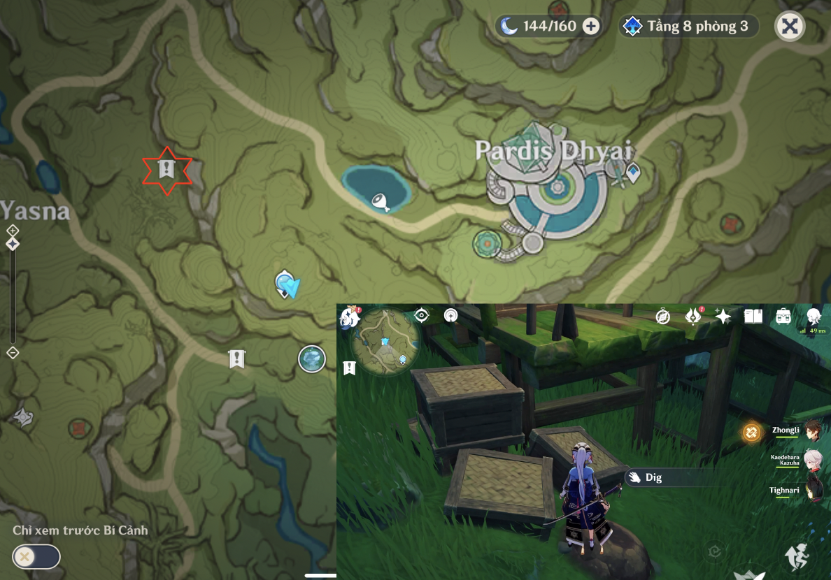 65 Primogem:Thành tựu ẩn trong Sumeru Thành tựu Genshin Impact