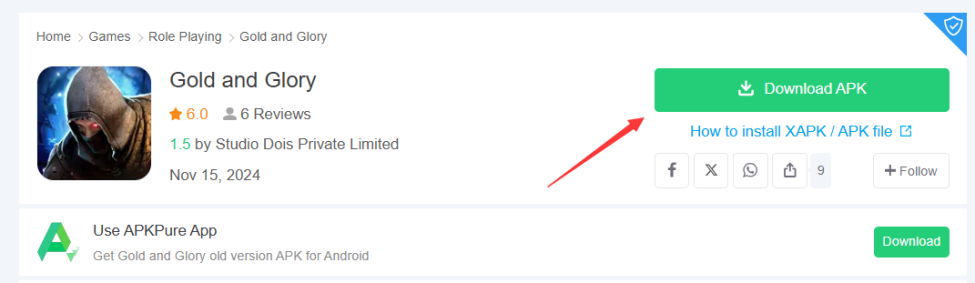 How To Download Gold And Glory Latest Version For Android 2025