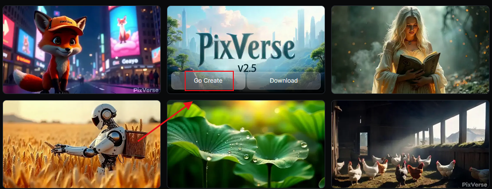 PixVerse WebUI Overhaul: Introducing Floating Create Hub, Discovery ...