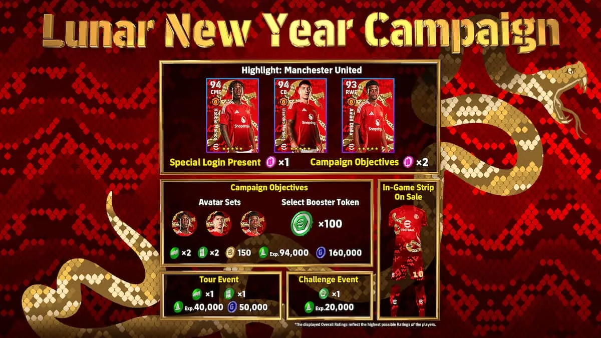 eFootball 2025 v4.2.1 Update: Lunar New Year Campaign, New Epics, New ...