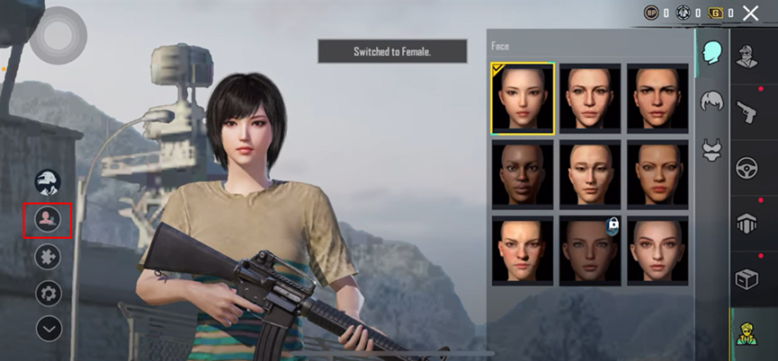 PUBG Mobile Female Characters