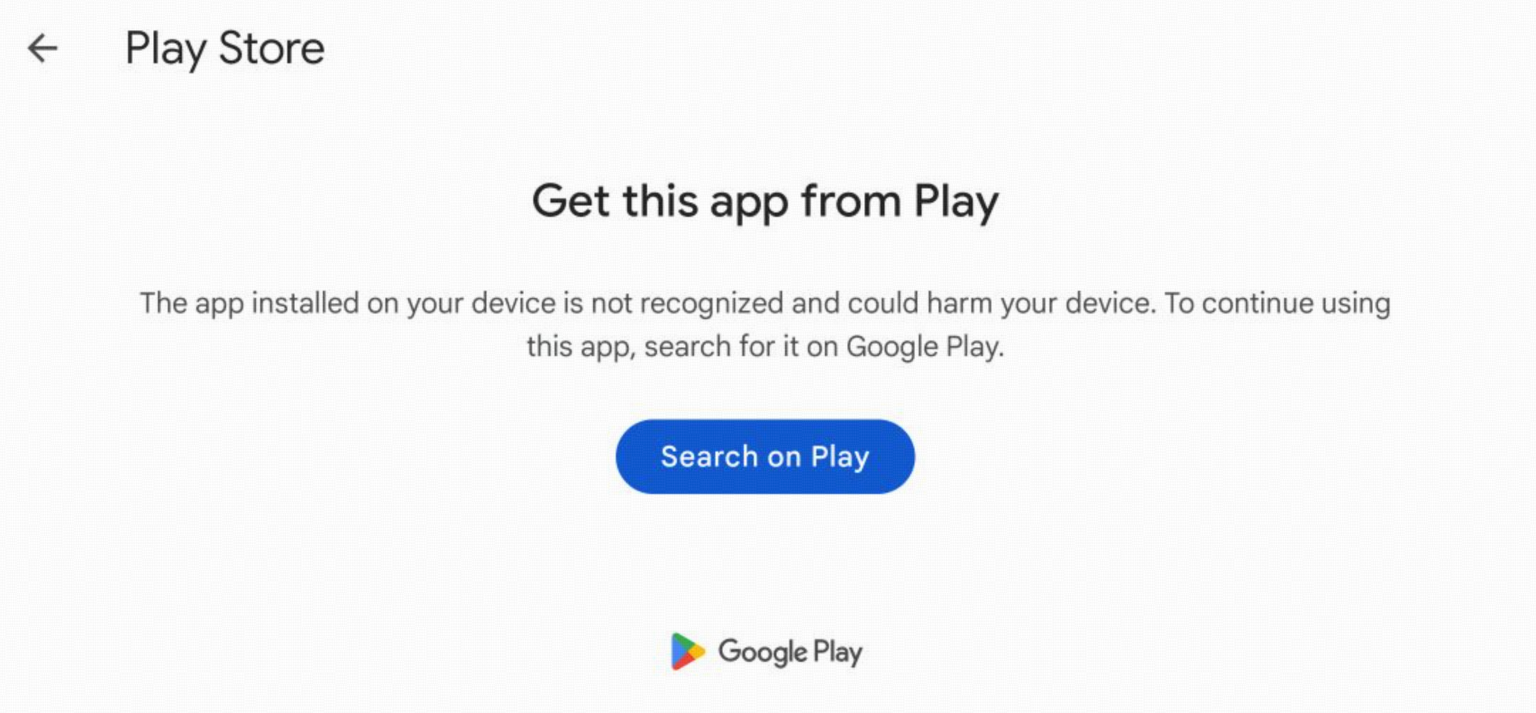 Why You See "Re-install from Google Play" After Downloads: A Guide to Google Play App Licensing