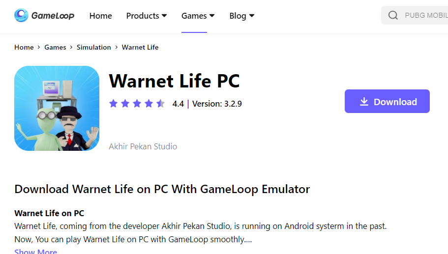 How to Download Warnet Life Latest Version on PC