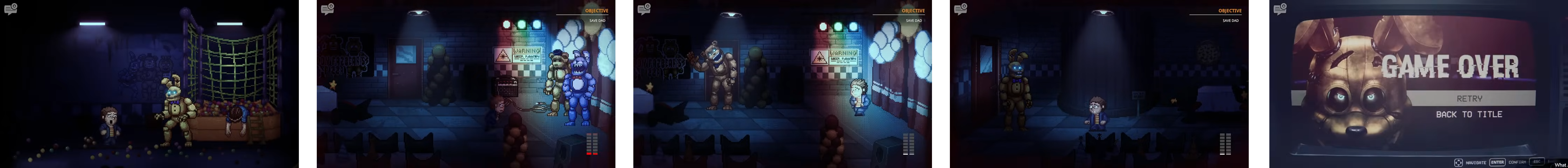 FNAF Into the Pit: How to Unlock All Endings