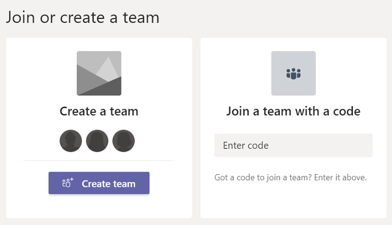 Microsoft Teams: Step-by-step instructions for creating a new team